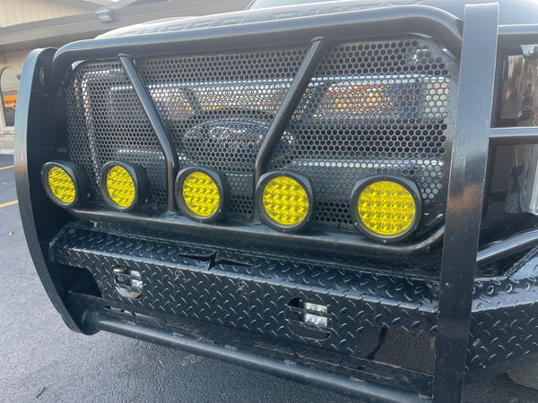 5 inch round LED work lights pair – OffroadLEDbars